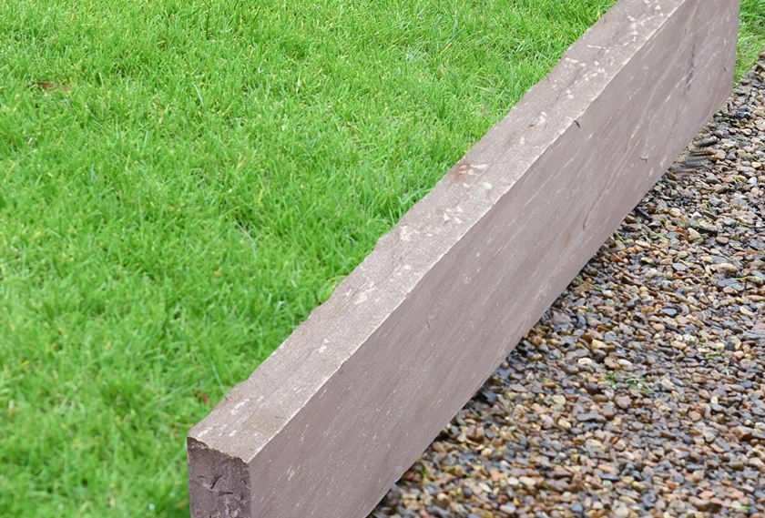 Gazonranden van zandsteen | stonenaturelle
